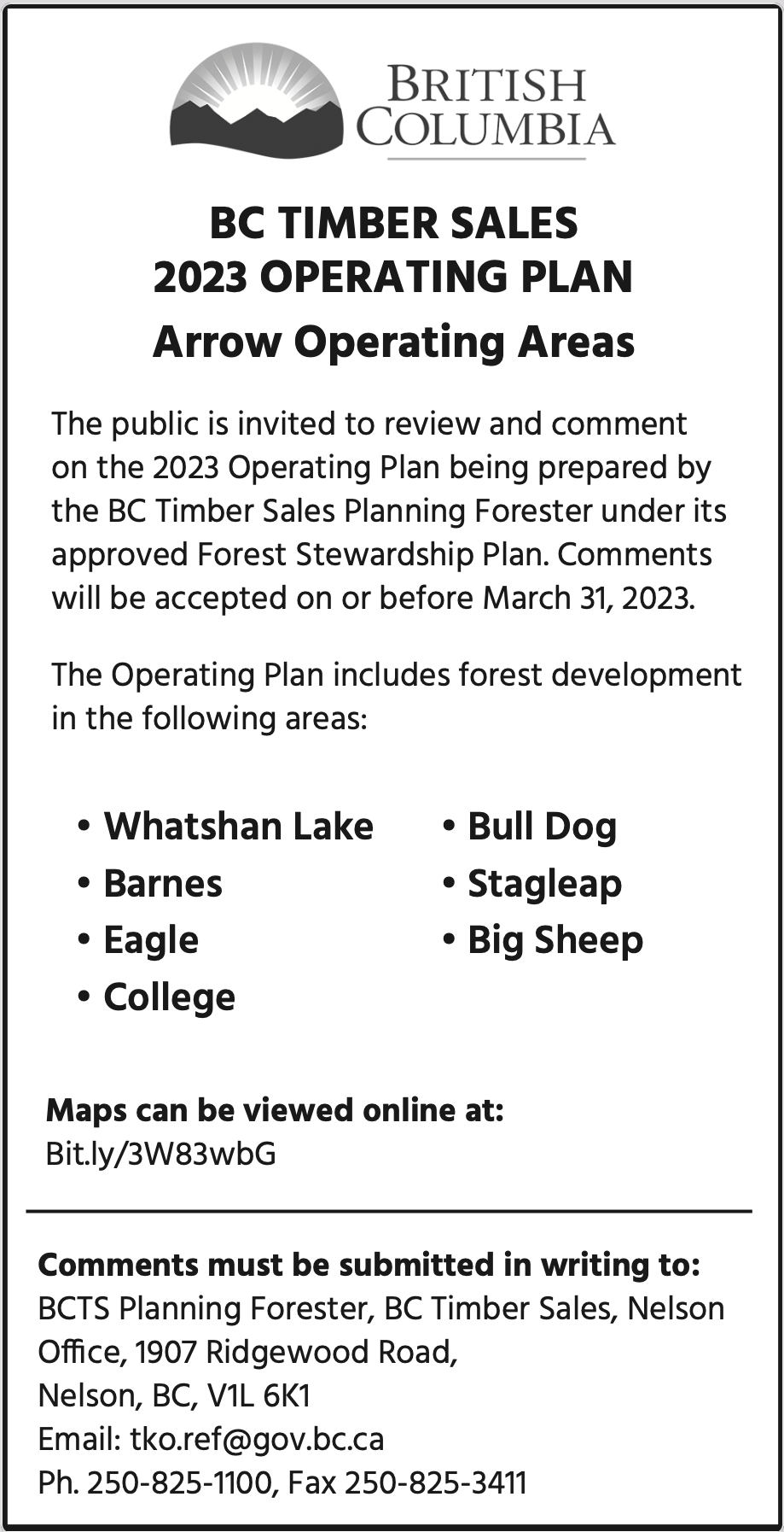 Pennywise | Classified Ads | The West Kootenay's Community Paper